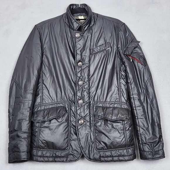 Diesel | Jackets & Coats | Diesel Jacket Mens Small Black Ripstop ...